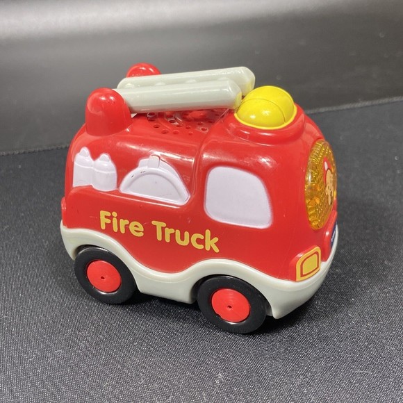 Toys | Vtech Go Go Smart Wheels Red Fire Truck Car Vehicle Toy Tested ...